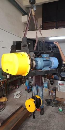 1 Ton Wire Rope Hoist Power Source: Electric at Best Price in Ahmedabad ...