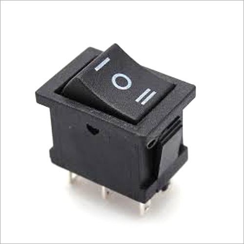 6 Pin Dpdt Mini Rocker Switch at Best Price in Delhi | U & U Switch ...