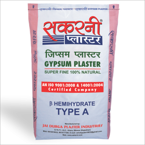 Gypsum Plaster - Manufacturers, Suppliers & Exporters