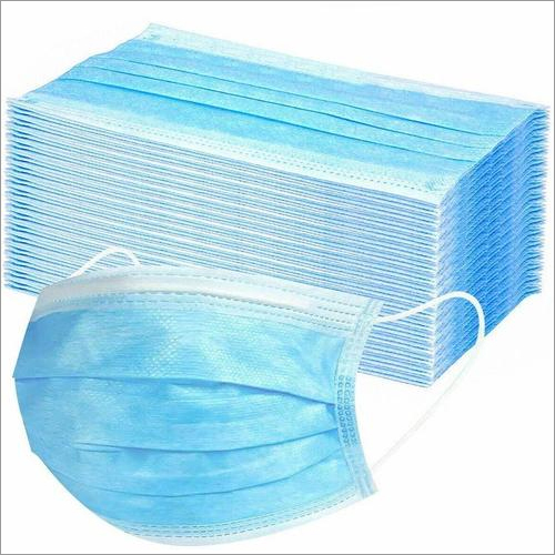Navy Blue Surgical Masks 3 Layer Thick Mask Medical Masks Disposable ...