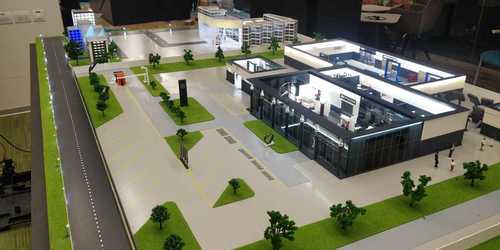 Architectural Model Of Process Flow in Laggare, Bengaluru - Precise Engineering Models Pvt Ltd