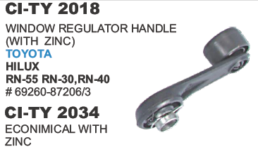 Window Regulator Handle Toyota Hilux Vehicle Type: 4 Wheeler at Best ...
