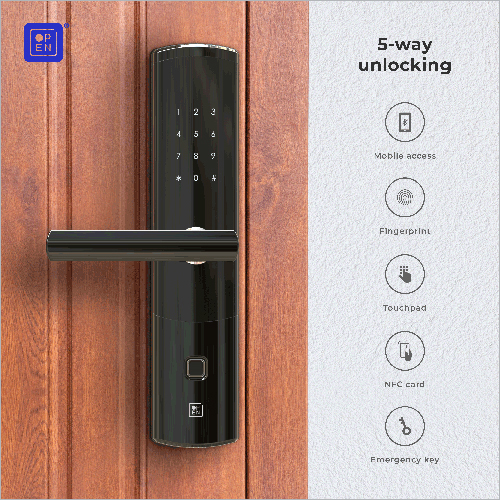 5 Way Unlocking Smart Door Lock at Best Price in Bengaluru | Open ... 5 Way Unlocking Smart Door Lock at Best Price in Bengaluru | Open ...