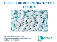 Isosorbide Mononitrate 20 Mg Tablets General Medicines at Best Price in ...