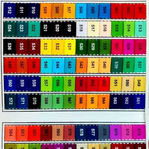 Fabric Shade Cards - Manufacturers, Suppliers & Dealers