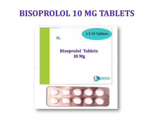 Bisoprolol 10 Mg Tablets General Medicines at Best Price in Ankleshwar ...
