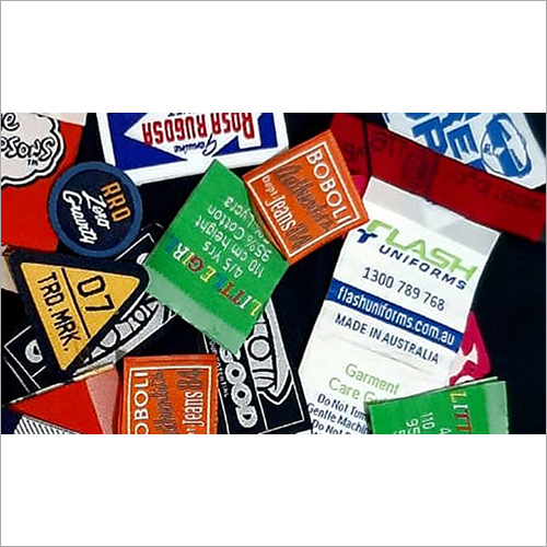 Multicolor Cloth Woven Label At Best Price In Tirupur Rainbow Creations