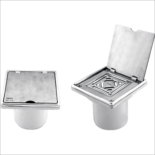 Stainless Steel Ss Hinged Grating With Pvc Outlet at Best Price in ...