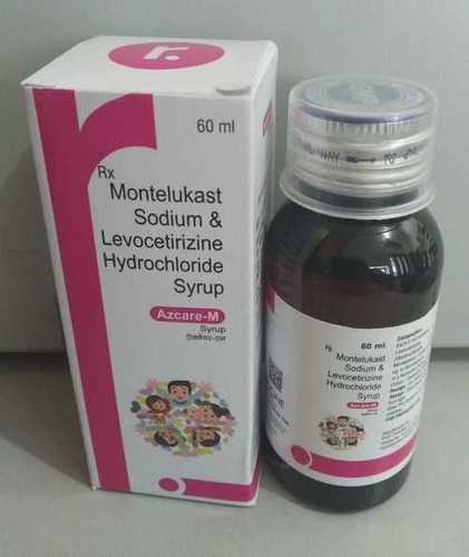 Montelukast Sodium & Levocetirizine Hydrochloride Syrup 60Ml at Best ...