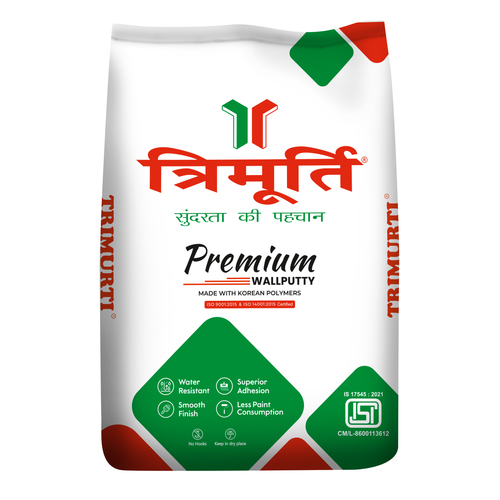 White Trimurti 40 Kg Premium Wall Putty at Best Price in Alwar ...
