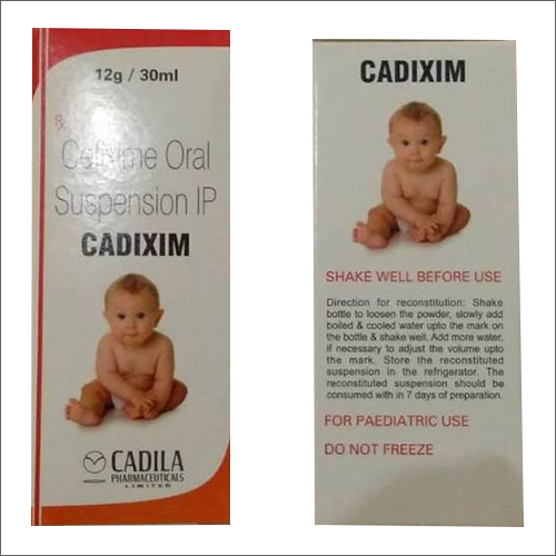 Cadixim Oral Suspension Ip Recommended For: Antibiotics at Best Price ...
