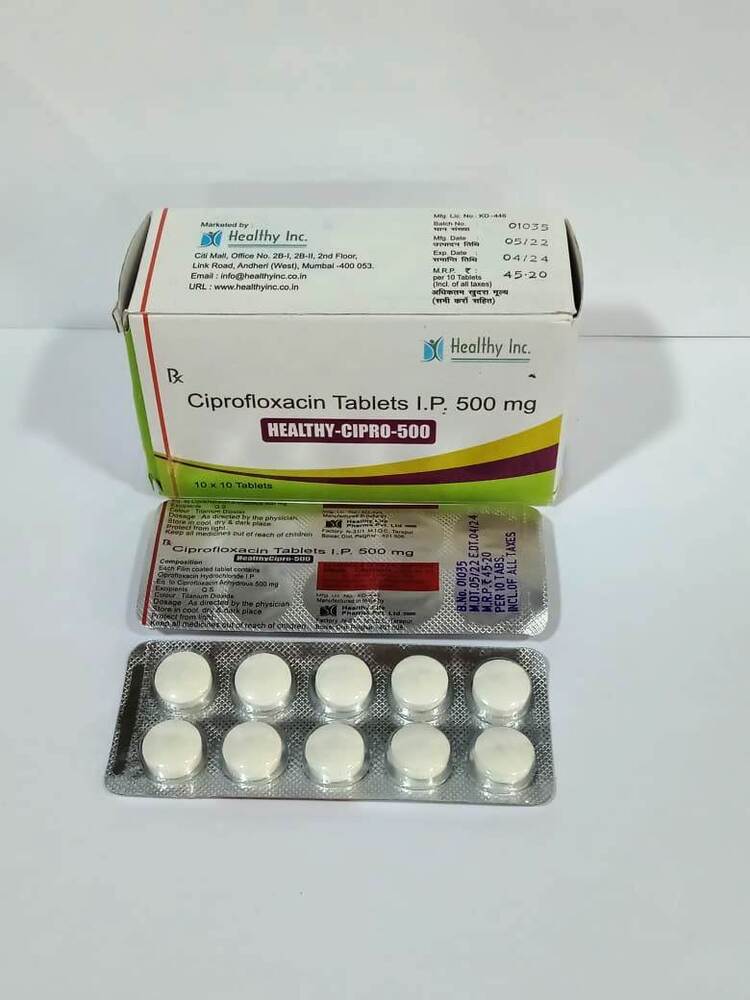 Ciprofloxacin Tablets Generic Drugs at Best Price in Mumbai | Healthy ...
