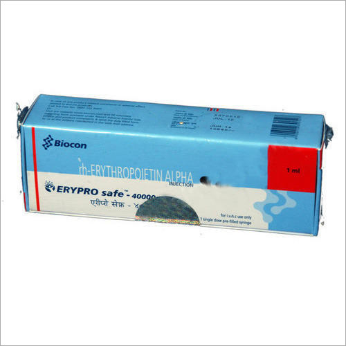 Erythro Poietin Alpha Injection Ip Ingredients: Fosfomycin Sodium at ...