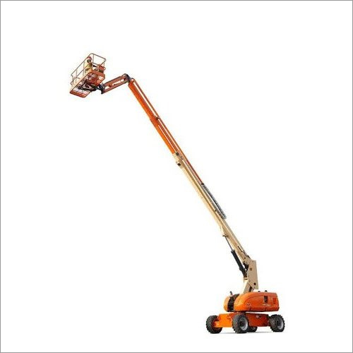 80 Feet Straight Boom Lift Rental Service in Moshi, Pune - Rg ...
