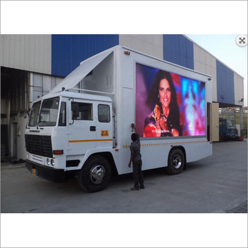 Mobile Led Display Vehicle Van Size: As Per Client Requirments at Best ...