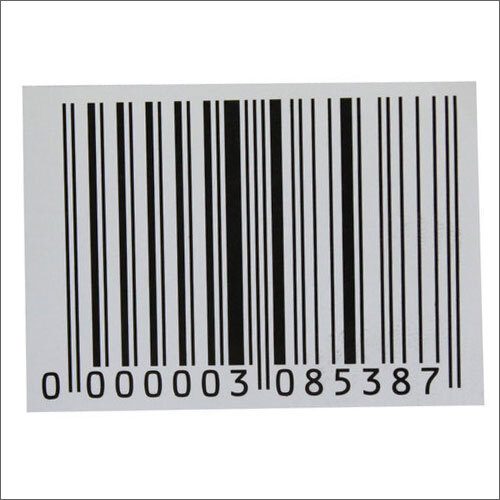 White Printed Barcode Sticker At Best Price In Delhi Aggarwal Labels