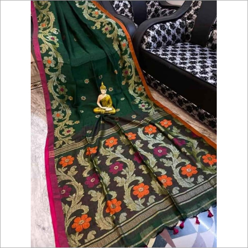 Green Fulia Saree at Best Price in Taherpur, West Bengal | N.d Mitra ...