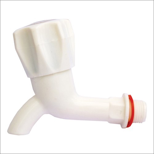White Pvc Bib Cock At Best Price In Ahmedabad Kemron Polymers