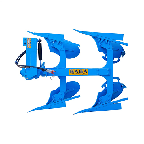 Blue 2 Bottom 400 Kg Plough at Best Price in Amreli | Baba Agro Industries