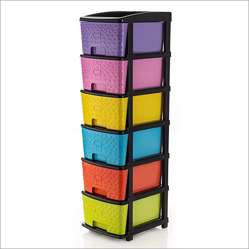 6 Drawer Plastic Cart at Best Price in Surat | B&K Enterprise