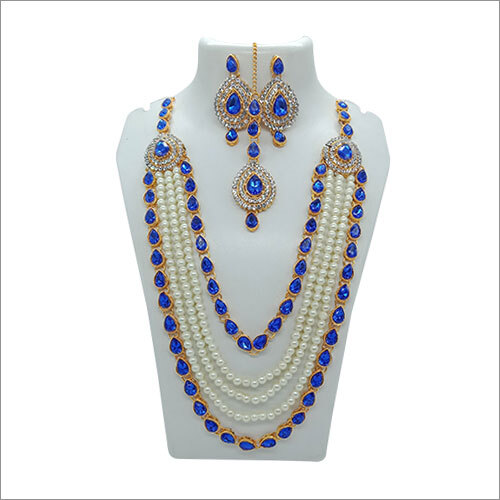 Good Quality Virar Navy Blue Jewellery Set at Best Price in Mumbai ...