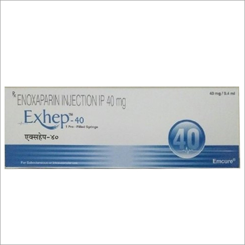 Exhep-40 Enoxaparin Injection 40 Mg - 0.4 Ml at Best Price in Pune ...