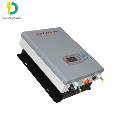 White 3.7 Kw 5.5Kw Mppt Solar Water Pump Inverter For Irragation System ...