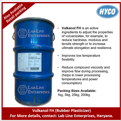 Vulkanol Fh Grade: Industrial Grade at Best Price in Faridabad | Lab ...