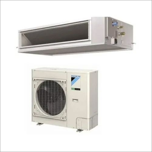 Daikin Ivory White Ductable Air Conditioner Unit Power Source ...