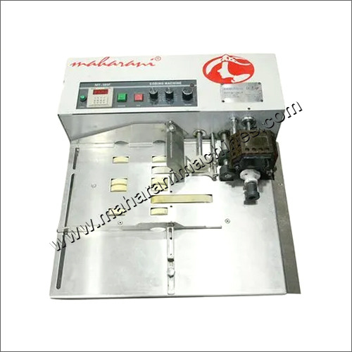 Stainless Steel Batch Coding Label Printing Machine At Best Price In Jaipur Maharani Machine