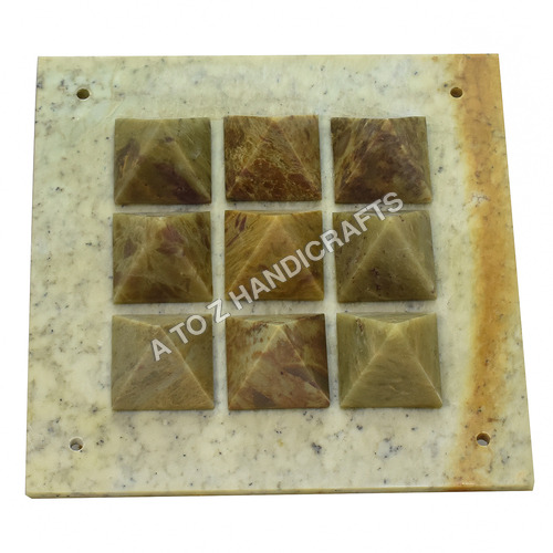 9 Pyramid Plate at Best Price in Agra, Uttar Pradesh | A To Z Handicrafts