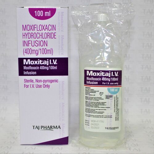 Moxifloxacin Hydrochloride Infusion 400Mg at Best Price in Mumbai | Taj ...