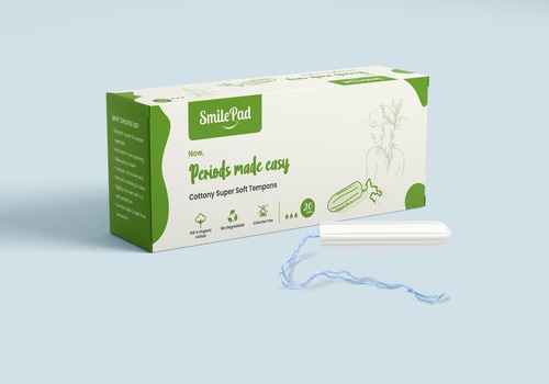 White Tampons - 20 Pcs Pack at Best Price in Pune | Smilepad Hygiene ...