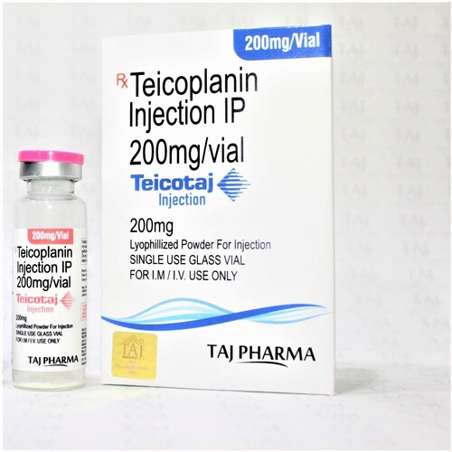 Teicoplanin For Injection Ip 200Mg at Best Price in Mumbai | Taj ...
