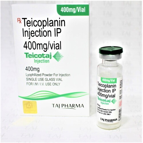 Teicoplanin For Injection Ip 400Mg at Best Price in Mumbai | Taj ...
