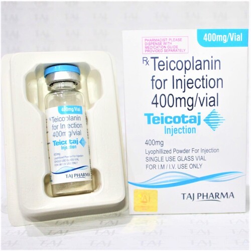 Teicoplanin For Injection 400Mg at Best Price in Mumbai | Taj ...