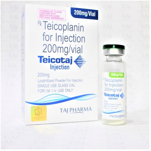 Teicoplanin For Injection Ip 400Mg at Best Price in Mumbai | Taj ...