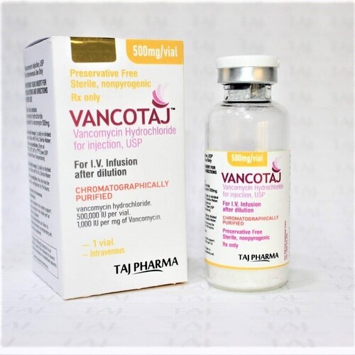 Vancomycin Hydrochloride For Injection Usp 500Mg at Best Price in ...
