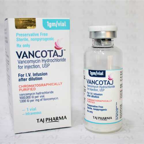 Vancomycin Hydrochloride For Injection Usp 1Gm at Best Price in Mumbai ...