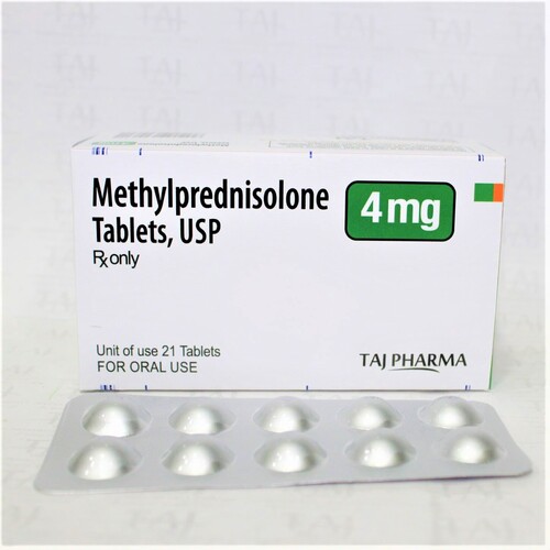 Methylprednisolone Tablets Usp 4Mg at Best Price in Mumbai | Taj ...