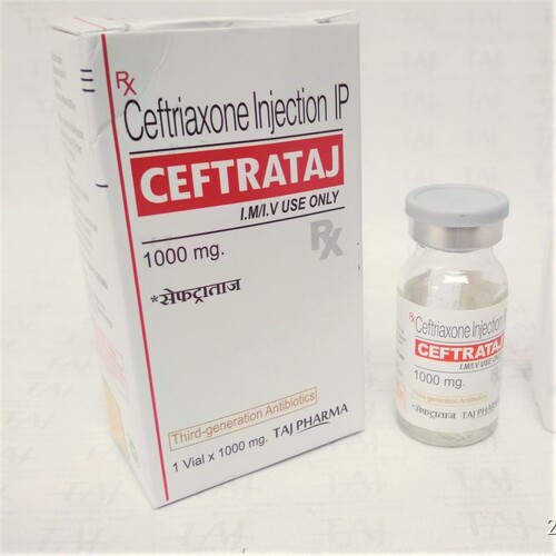 Ceftriaxone Injection Ip 1000Mg at Best Price in Mumbai | Taj ...