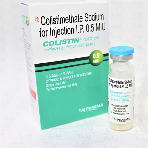 Colistimethate Sodium For Injection I.P. 0.5Miu at Best Price in Mumbai ...