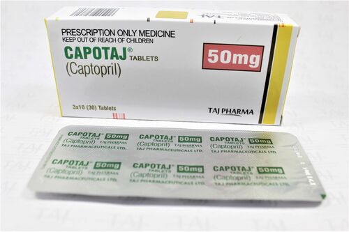 Captopril Tablets 50Mg at Best Price in Mumbai, Maharashtra | Taj ...