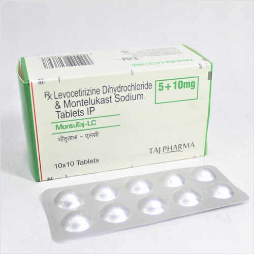 Levocetirizine Dihydrochloride And Montelukast Sodium Tablets Ip 10Mg ...