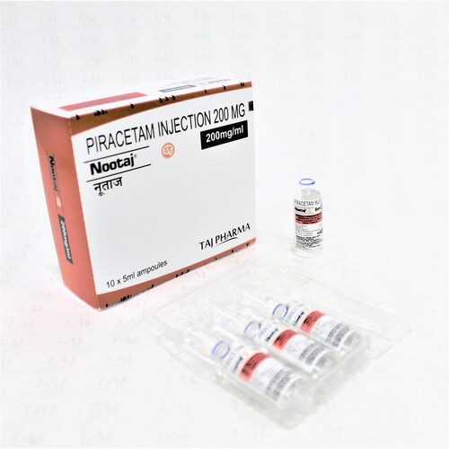 Piracetam Injection 200Mg/Ml at Best Price in Mumbai, Maharashtra | Taj Pharmaceuticals Ltd.