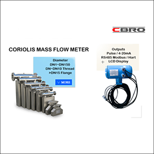 Blue Cmf250 Series Coriolis Mass Flow Meter at Best Price in Thane | Cbro Instruments