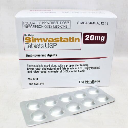 Simvastatin Tablets Usp 20Mg at Best Price in Mumbai | Taj ...