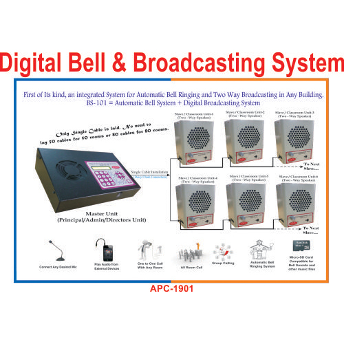 Digital bell and Broadcasting System Manufacturer, Supplier in Alwar ...
