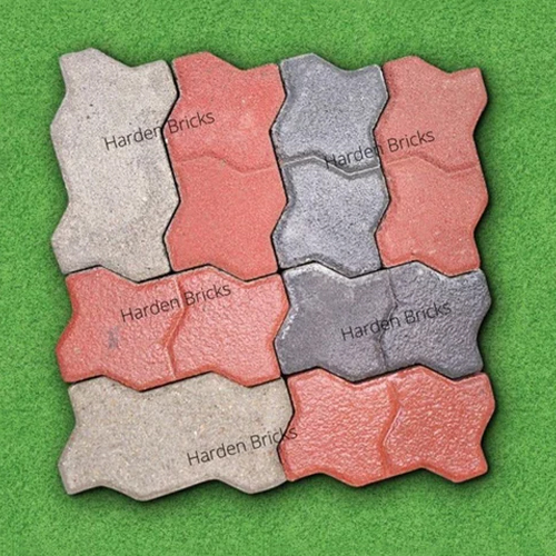 Yellow Shot Blast Zig Zag Paver Block at Best Price in Howrah | Harden Bricks Pvt. Ltd.