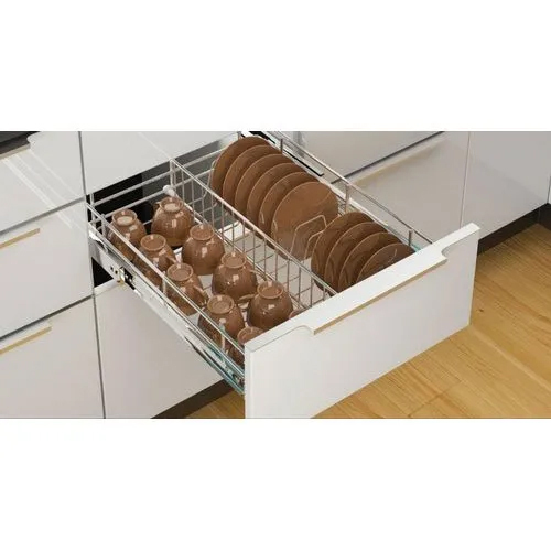 Stainless Steel Pull Out Basket Application: Commercial at Best Price ...